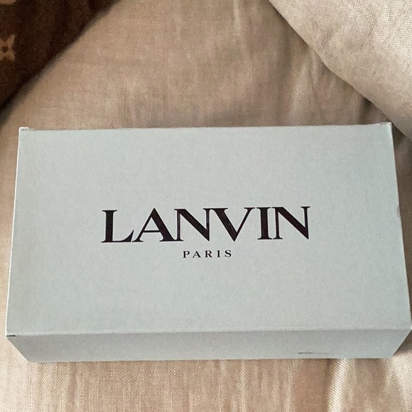 Lanvin | Accents | Lanvin Paris Mint Green Medium Shoegiftdecor Box The ...
